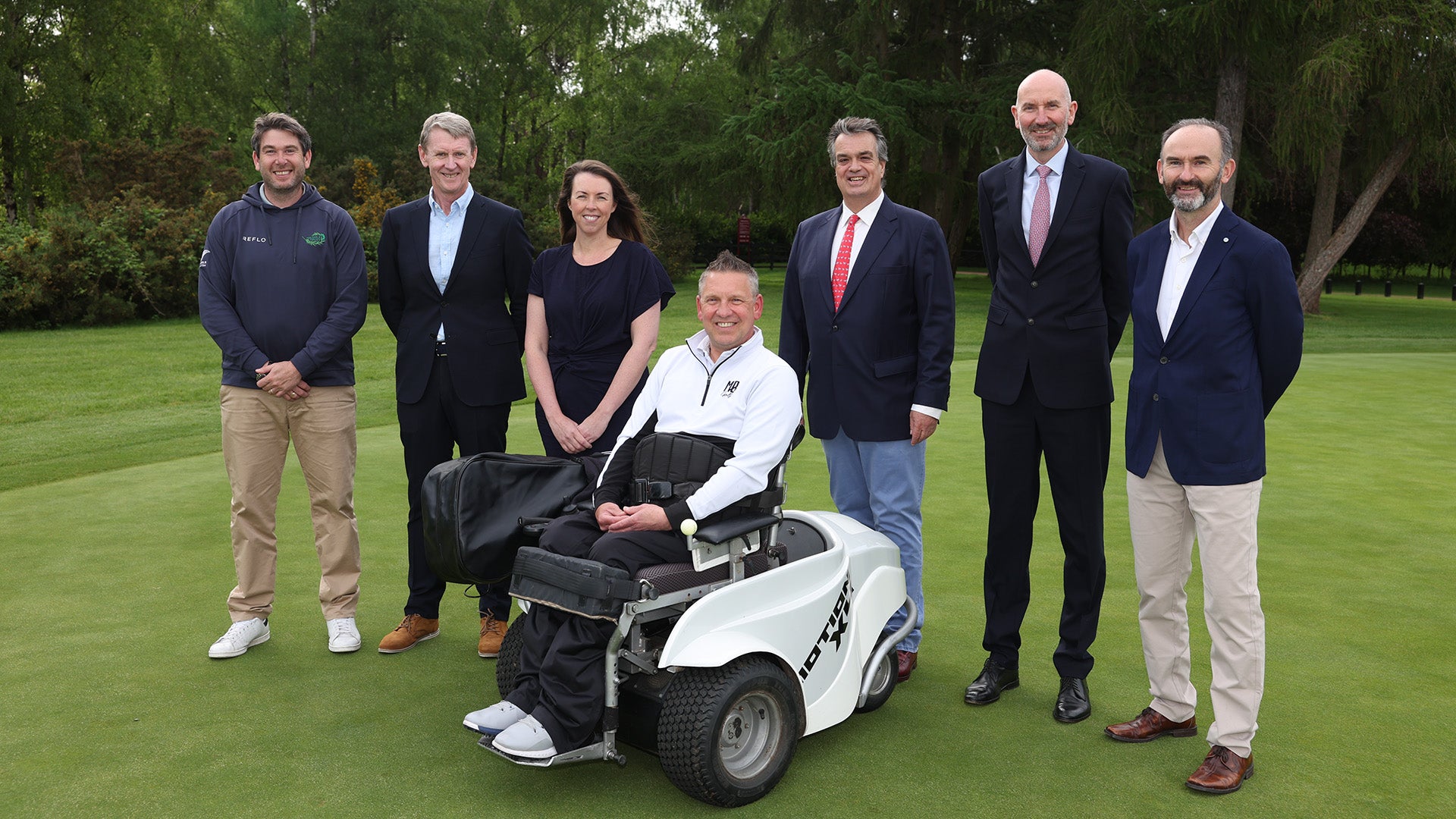 Paragolfer donations grow the sport for golfers with a disability