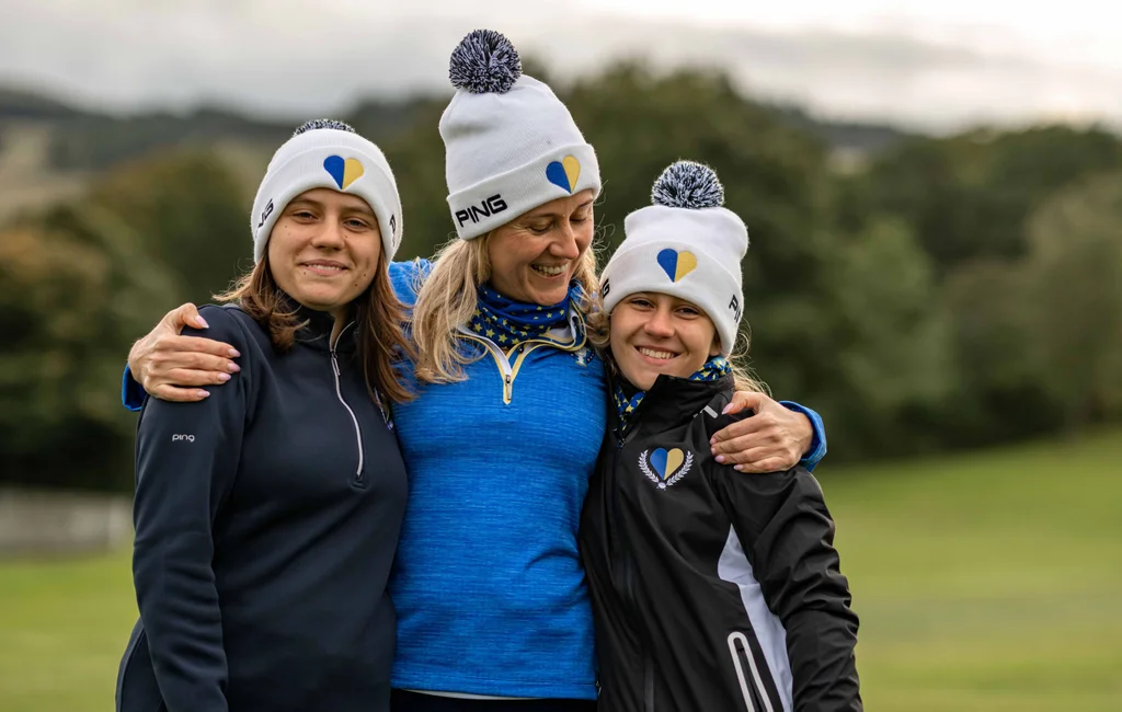 Young Ukrainian golfers make special trip to the Home of Golf