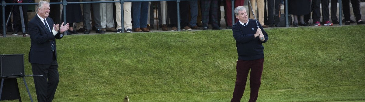 The R&A - Royal and Ancient Captain announced