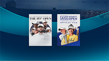 Official films of The Open and AIG Women's Open now available