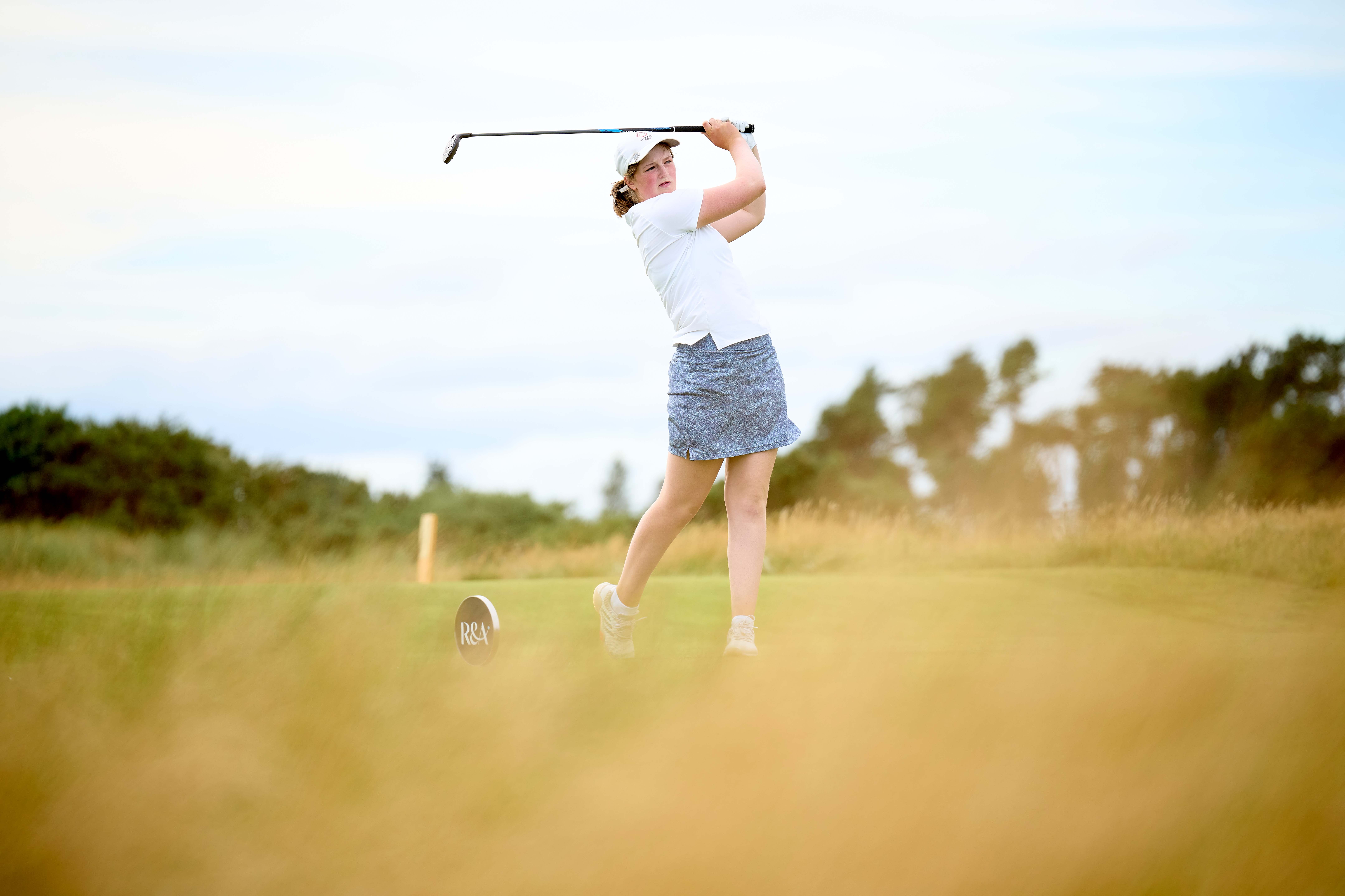 Paula Martin Sampedro leading qualifier at Carnoustie